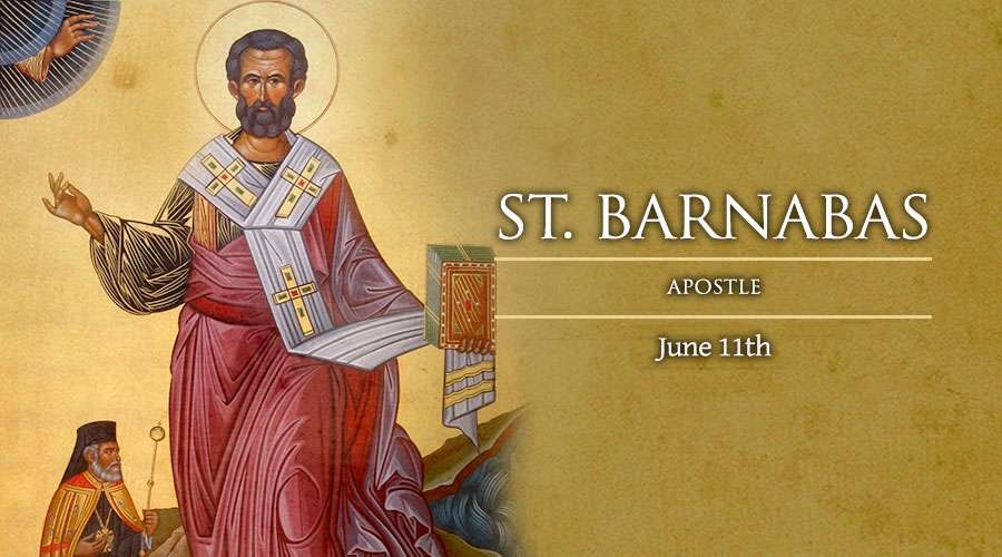 Saint of the day: St. Barnabas, Apostle