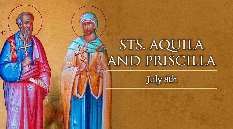 Saint of the day: Sts. Aquila and Priscilla