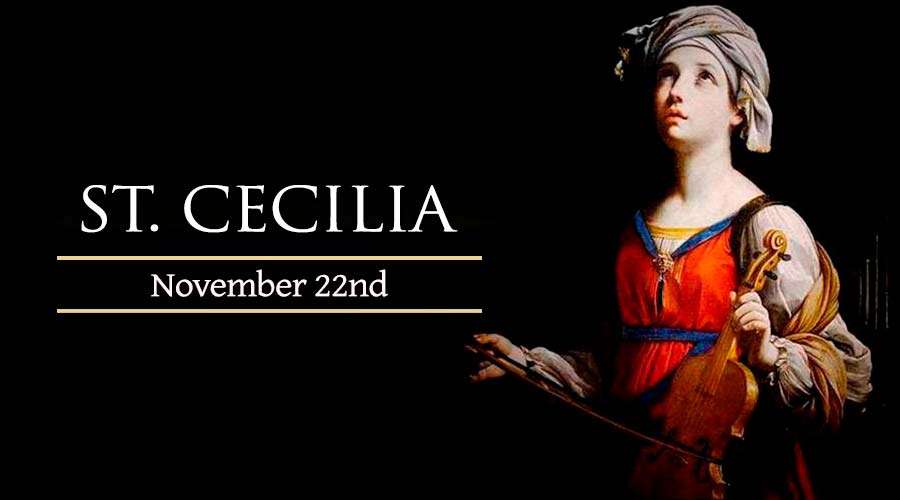 Saint of the day: St. Cecilia